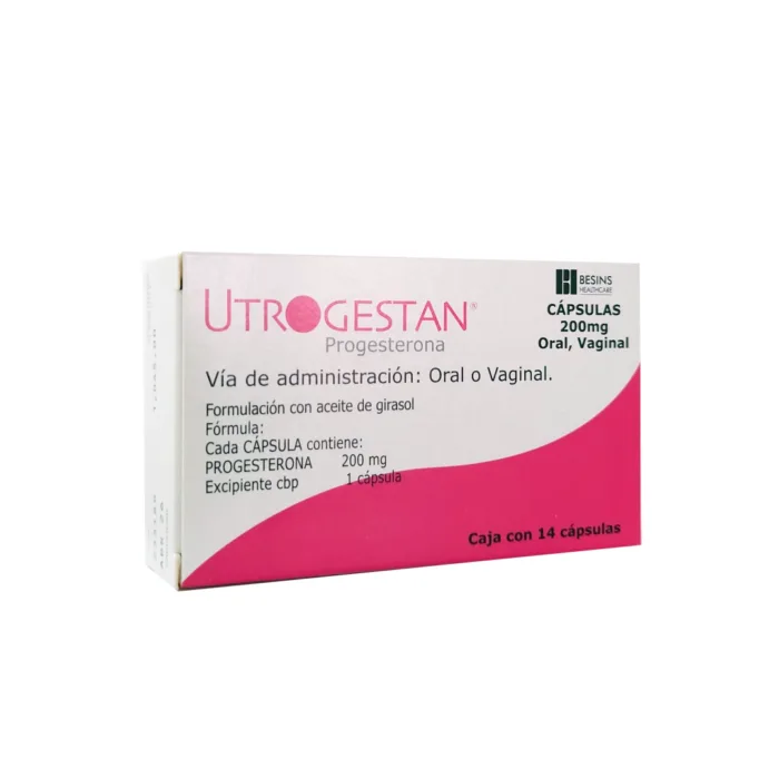 Utrogestan 200 mg - Medifert Farmacia de Alta Especialidad en Fertilidad